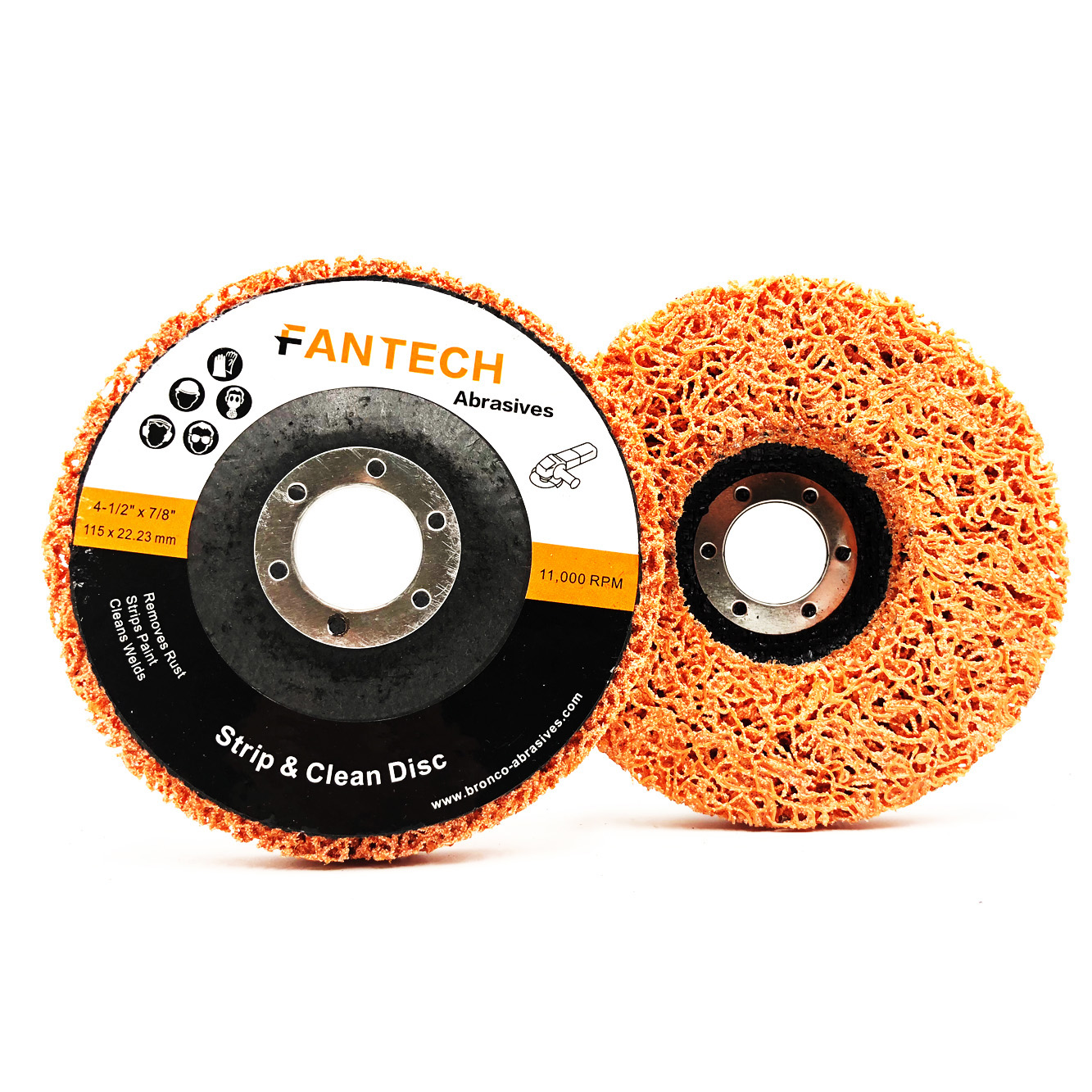 Orange Strip And Clean Disc